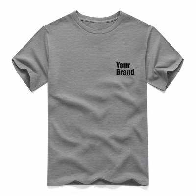 China Casual Custom Men's T Shirts Short Sleeves and Custom Logo for Men's Wardrobe Essential for sale