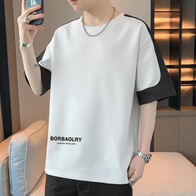 China Factory Sales t Shirt Man's T-shirt Made 220Grams Oversized Fit Support Logo Customized Boxy t Shirt for sale