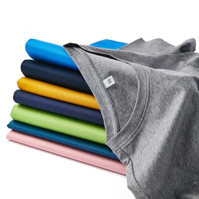 China Men Women 100%Cotton Short Sleeve  Knitted Custom OEM ODM  High Quality O Neck T Shirt for sale