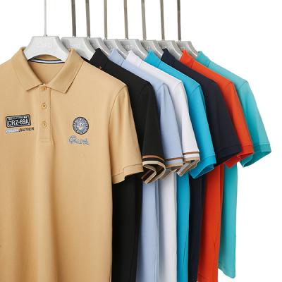 China Short Sleeve Mens Polo Shirts T-Shirt  Cotton New Fashion Trend Pullover Polo Shirt for Men for sale