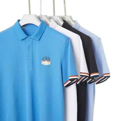 China High Quality Plain Golf Polo T-Shirts Custom Polo Shirt White Blue Black Color Customized Boys T-Shirts&Polo Shirts for Men for sale