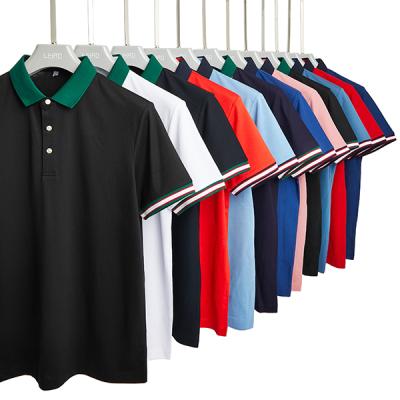 China Short Sleeve Blank Polo T Shirt Casual Men'S Polo Shirt Fashionable Embroidered Men Shirts Polo for sale