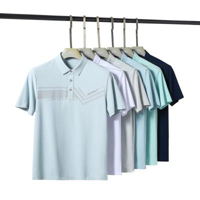 China Manufacture Good Quality Custom Quick-drying Breathable Fabric Short-sleeved Polo T-Shirt for Men for sale