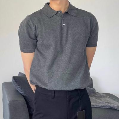China Men's Slim Casual POLO Shirt Short-sleeved Wholesale for sale
