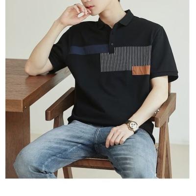 China Custom Logo Short Sleeve Golf for Polo Shirt Breathable Quick Dry Made Cotton Solid Pattern for Dry Summer Golf for sale