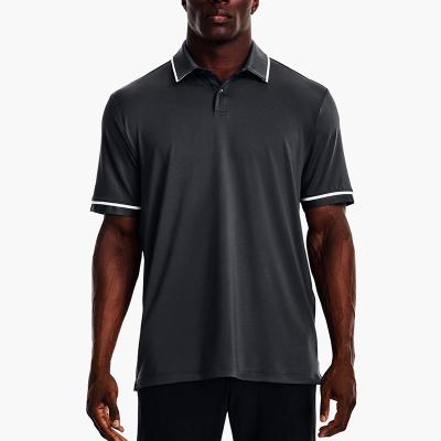 China High Quality Plain Dry Fit Short Sleeve Moisture Wicking Golf Polo Shirts for Men for sale