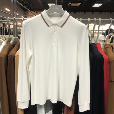 China Polo Long Sleeve Shirt Custom logo Polo Shirt  Cotton Men's Dry Fit Golf Polo T-shirt Long Sleeve for sale