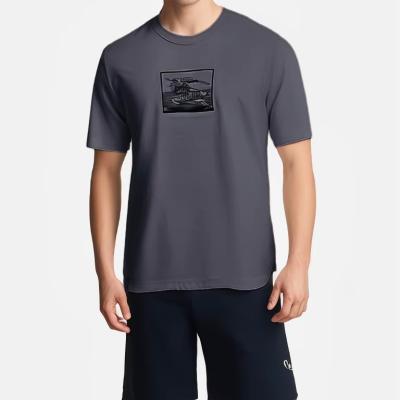 China Fashion T-Shirt Men's Premium Heavy 100 Cotton Tshirts Oversized Men Streetwear t Shirt for sale