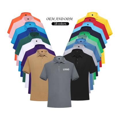 China Special Custom Cotton Men Short Sleeve Polo Shirts 230g Fabric Cotton Polyester Polo t Shirts with logo for sale