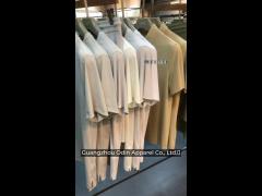 short sleeve men's polo shirts with 95% polyester 5% spandex material