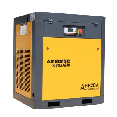 China 8bar pressure screw air compressor 11kw 15hp Rotary Screw Air Compressor Dryer Receiver Air-Compressors for sale