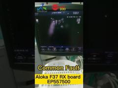 Aloka Alpha 7 soluções das peças do equipamento médico do ultrassom do tela táctil L-Key-93H
