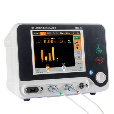 China 2-channel RF Lesion Generator with MDR CE for Pain Management featuring Impedance Monitoring and Thermal Radiofrequency Modes for sale