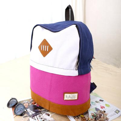 China colorful student backpacks for girls for sale