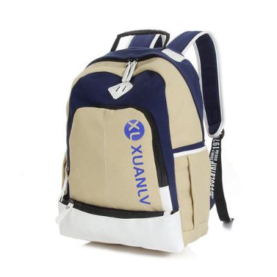 China Laptop bags use custom canvas backpack book bags for sale