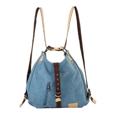 China Canvas fashion ladies handbag tote bags customize wholesale handbags and backpacks for sale