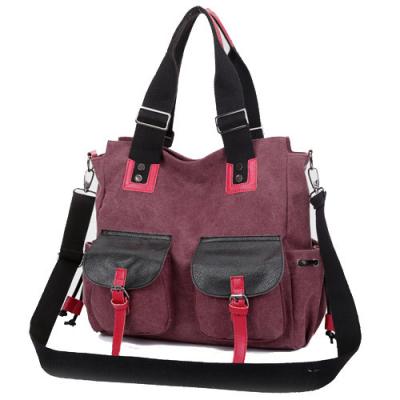 China fashion styles canvas handbag for ladies wholesale bolsas femininas bolso de mano for sale