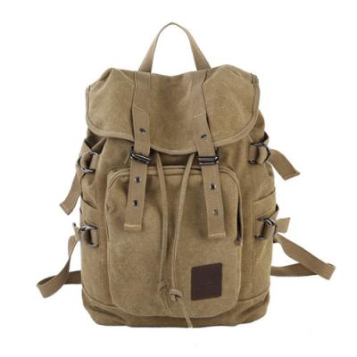 China Canvas backpacks stylish vintage school bag backpack mochilas de moda ransel рюкзак for sale