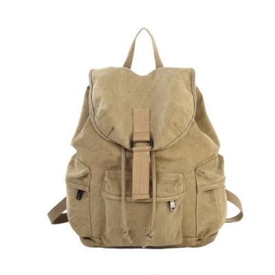 China Canvas backpacks stylish vintage school bag backpack mochilas de moda ransel рюкзак for sale