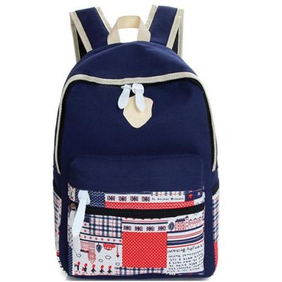 China fashion colorful canvas backpack messenger bags wholesale купить рюкзак mochilas por mayor for sale