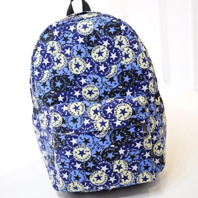 China colorful Circles canvas backpack messenger bags wholesale купить рюкзак mochilas por mayor for sale