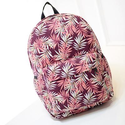 China New Arrival Backpack laptop sutdent bags wholesale Brown Chrysanthemum no MOQ for sale
