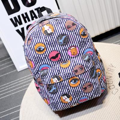 China New Arrival Backpack laptop sutdent bags wholesale Chrysanthemum no MOQ promotional cute for sale