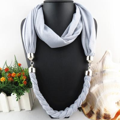 China Braid scarf necklace Fashion neckalce scarf for sale