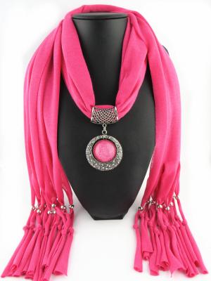 China Novelty Muffler Winter Scarf Jewelry With Pendants Fancy Kids Hijab Top Quality for sale