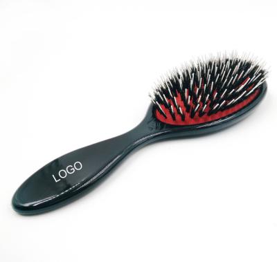 China High quality plastic bristle hair comb massage brush  Straightening combs for sale