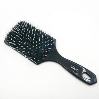 China 2016 hot sale Large plastic paddle hair brush with  bristal / nylon pin hair combs for sale