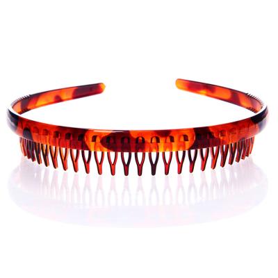 China 2016  new style womens coffe plastic hair clasp for sale