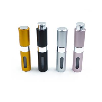 China Wholesale Small luxury pocket 8ml aluminum atomizer spray woman perfume bottles for sale