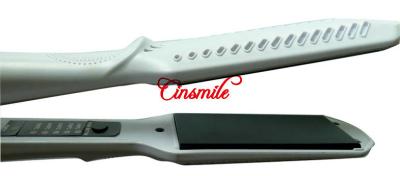 China Slim Nano Titanium 2 Flat Iron Hair Straightener for Lady Tick Hair Custom for sale