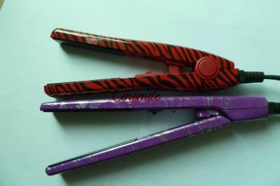 China Travel Mini Straightening Iron Fast With Nano Silver Ceramic , CE Approve for sale
