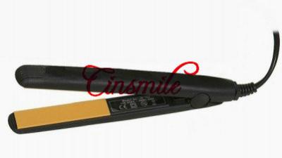 China Mini Top LED Hair Straightener Professional / Travel Straightening Iron for sale
