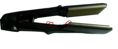 China Home AC 220V Electric Auto Crimper Hair Iron / Straighten Curl Flip Style Flat Irons for sale