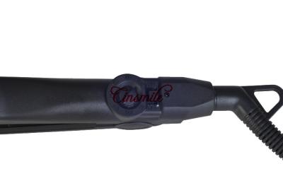China Dual Voltage Crimper Hair Iron , 220 Volt Tourmaline Salon Hair Straighteners for sale