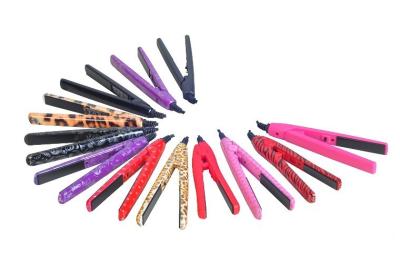 China Colorful LED Hair Straightener For Women Hair Straightening at Home for sale