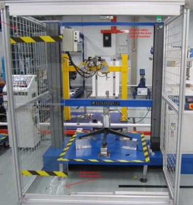 China High Standard Furniture Testing Machines / Chair Seating Cyclic Durability Tester for sale