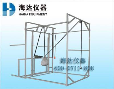 China Integrate Electrical Testing Equipment For Door Falling Bag Impact , PLC Control for sale