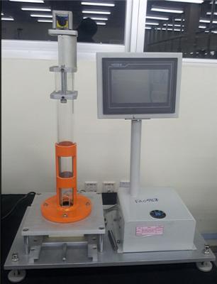 China Cornell Mattress Foam Testing Equipment With LCD Touch Screen To Test Foam Resilience for sale
