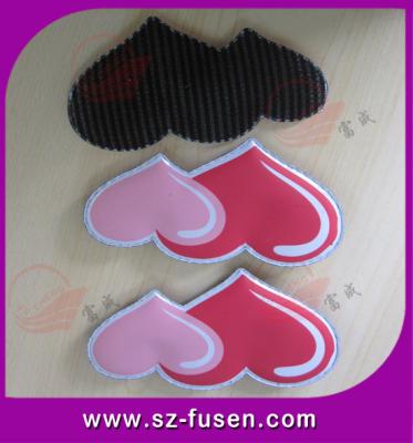China Girls Pink Stylish Velcro Hair Clips , Eco-friendly Vlecro Hair Tape for sale