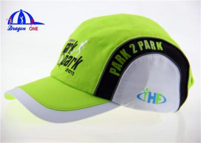 China 5 Panel Embroidery Sports Baseball Caps With 100% Polyester Material for sale