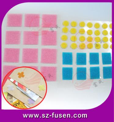 China Self Adhesive Velcro Tape For Window , Colored Sticky Velcro Hook And Loop for sale