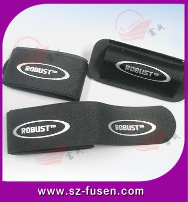 China Customized logo100% Nylon Colored Velcro Ski Straps Velcro Ski Band for sale