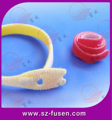China Water Resistant Flexible Double Sided Velcro Tape For Optical Fiber Cable for sale