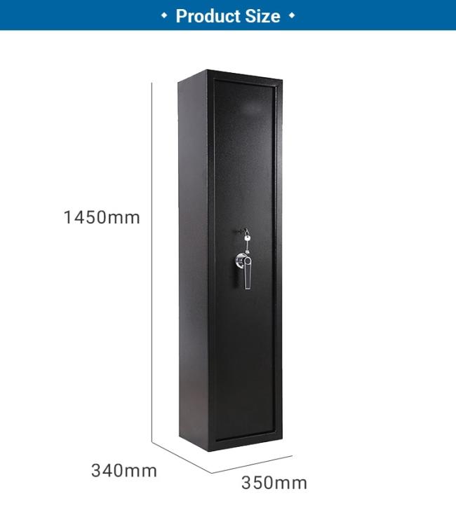 Iyanen Factory Security gun safe for rifle pistol keeping safe mechanical lock gun safe cabinet