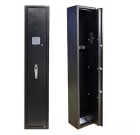 China Security Standing Gun Safe Locker 1450x350x300mm for 3-5 Guns with Dual Lock System for sale