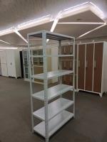 China Light Duty 6 Tier Boltless Storage Rack 900x400x1800mm 265kg Capacity Cold Rolled Steel for sale